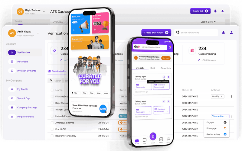 Gigin.ai - Hire Employees and Streamline Job Posting